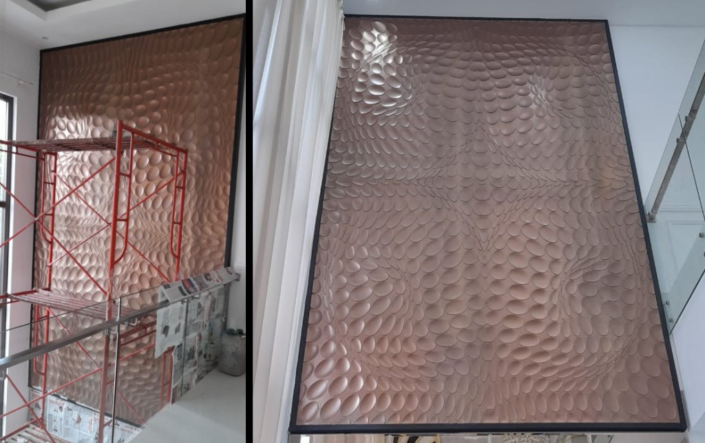 Harga Pembuatan Fasad (Facade) - Konsep Motif Fasad Laser Cuting